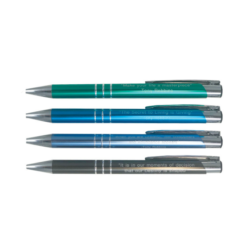 Tony Robbins Quote Pens (Set of 4) - The Tony Robbins Foundation