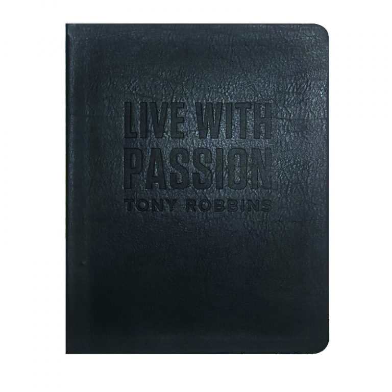 Leather Desk Journal - The Tony Robbins Foundation