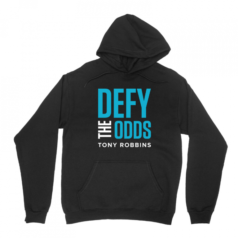 Defy The Odds Pullover Hoodie - The Tony Robbins Foundation