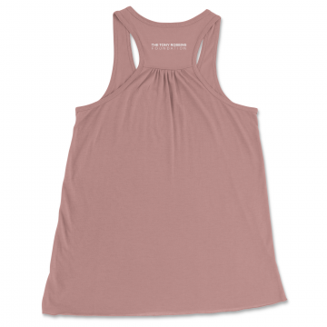 Women's Where Focus Goes Mauve Tank - The Tony Robbins Foundation